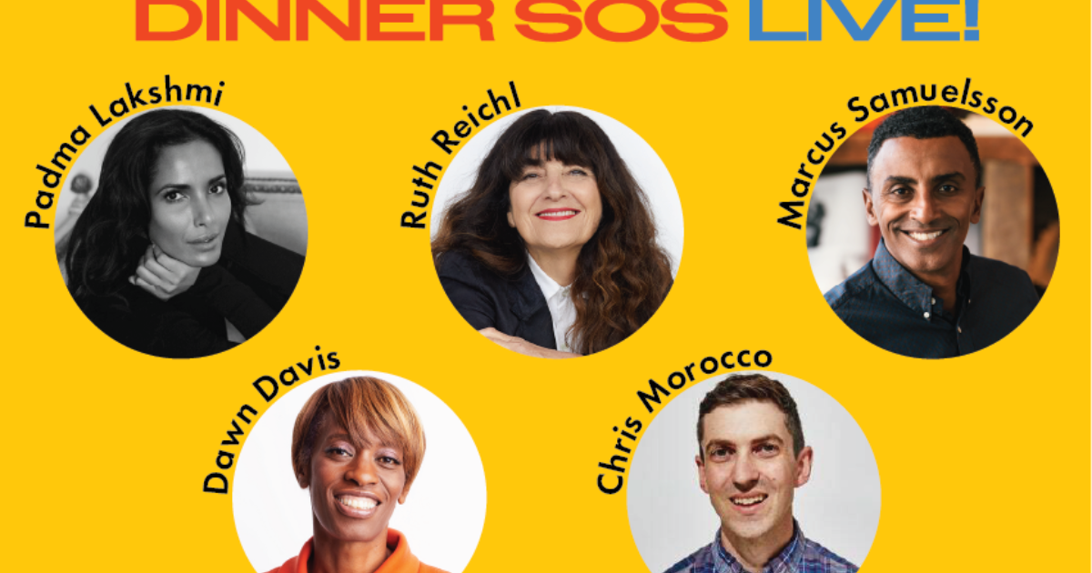 Bon Appétit at Symphony Space: Dinner SOS Live! | Symphony Space