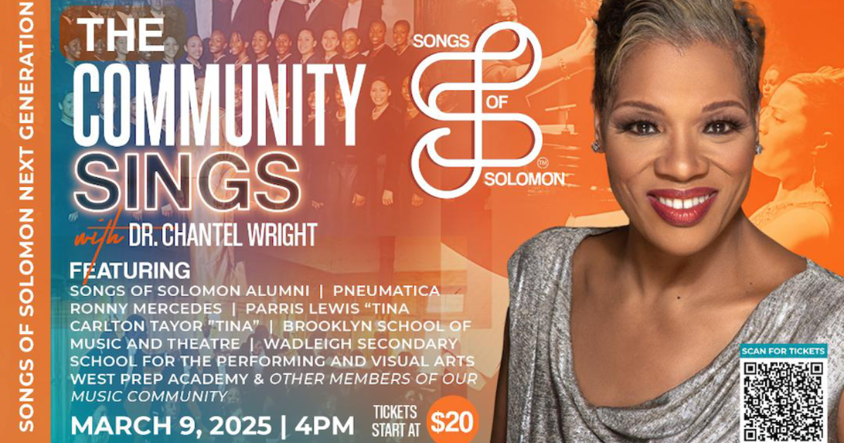 Songs Of Solomon Next Gen: The Community Sings | Symphony Space