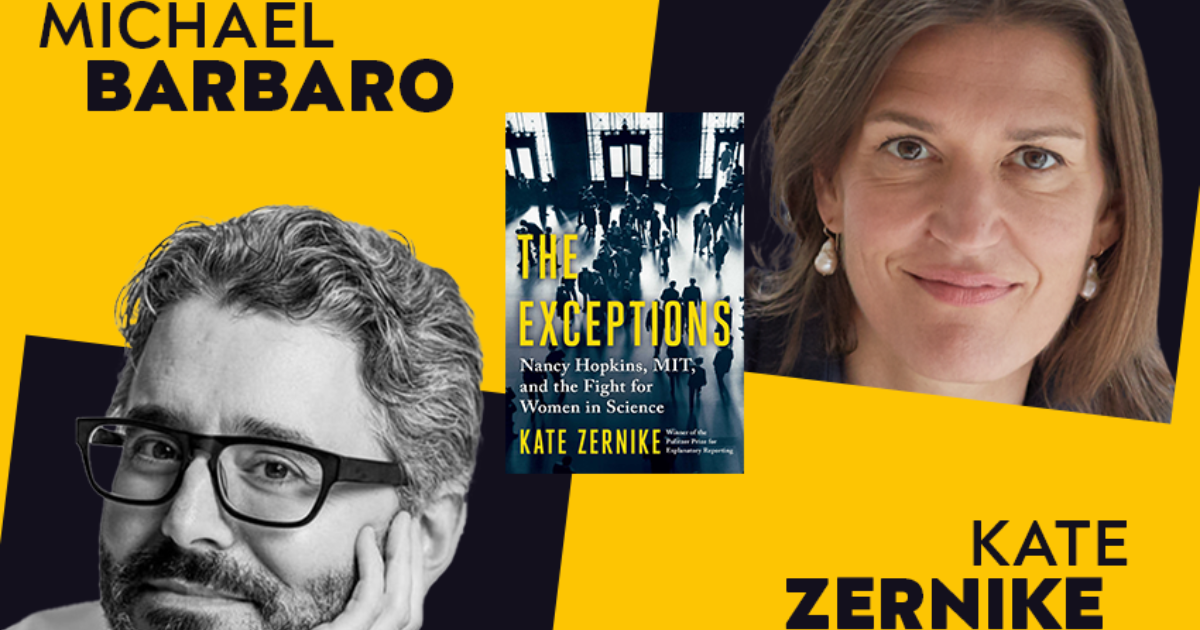 Kate Zernike with Michael Barbaro: The Exceptions | Symphony Space