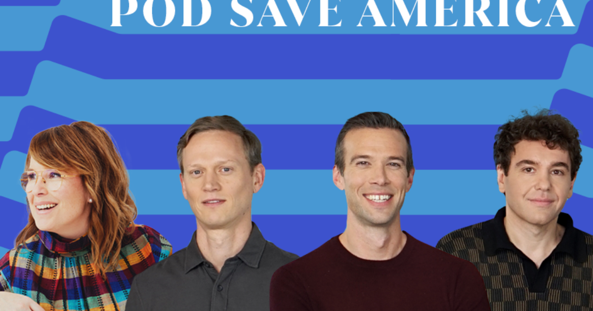 Democracy or Else with Pod Save America | Symphony Space Democracy or Else with Pod Save America | Symphony Space