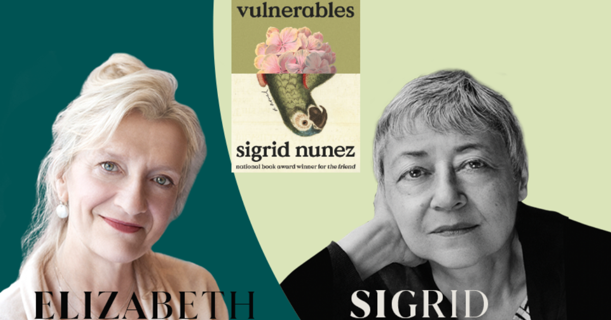 Thalia Book Club: Sigrid Nunez, The Vulnerables | Symphony Space