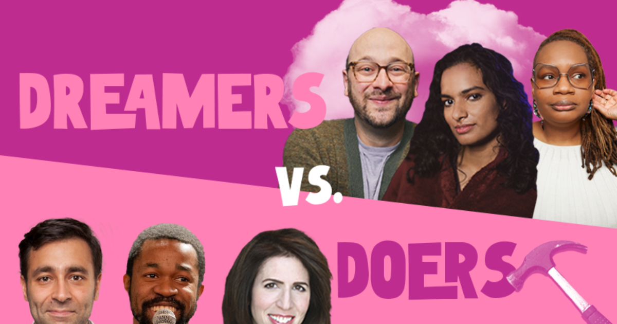 Uptown Showdown: Dreamers vs. Doers | Symphony Space